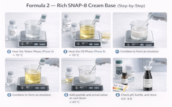 SNAP-8 Reconstitution & Mixing Guide: DIY Serum Formulas with Photos